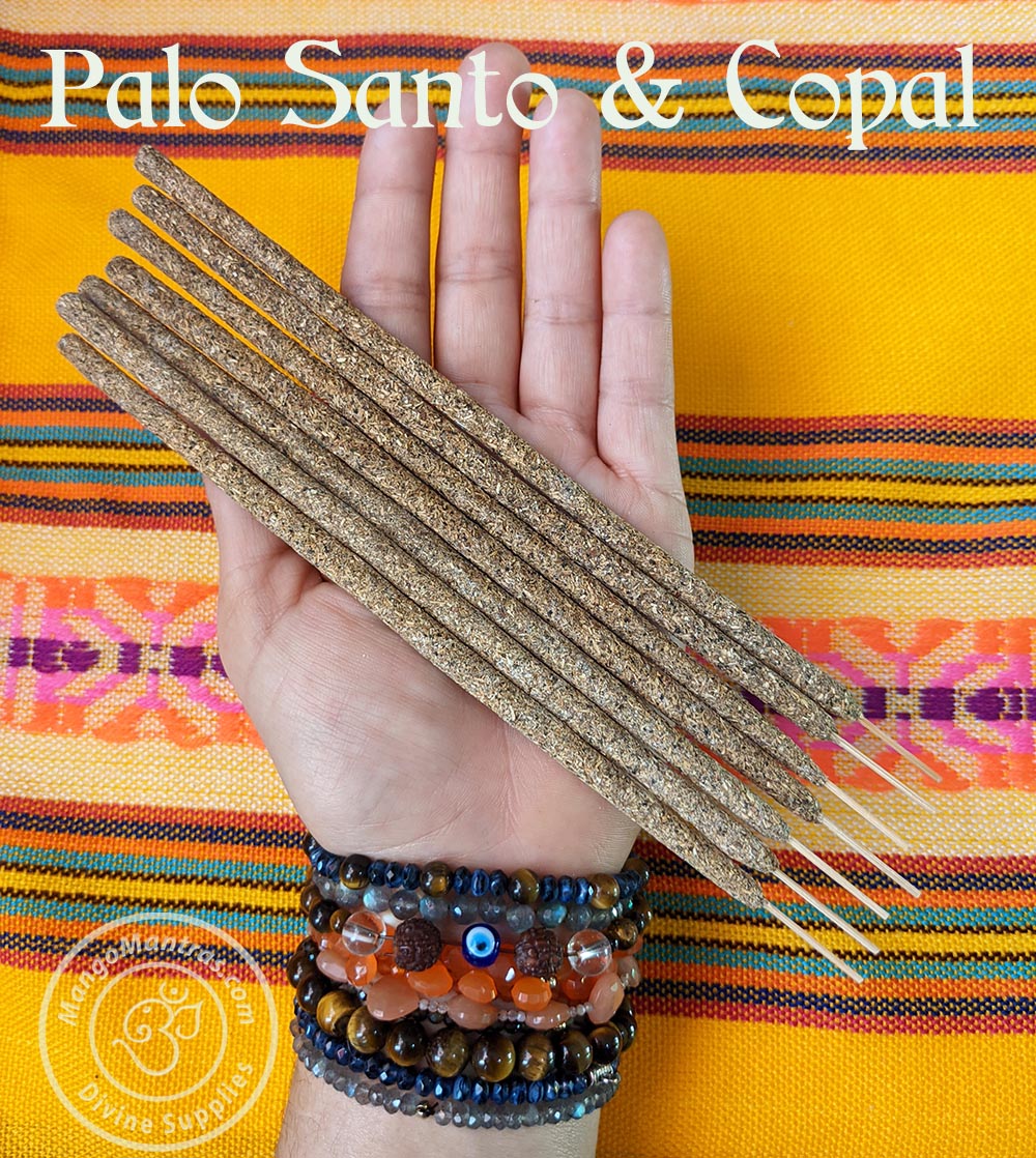 💚100% Pure Sacred Palo Santo & Copal Incense Sticks to Purify, Protect ...