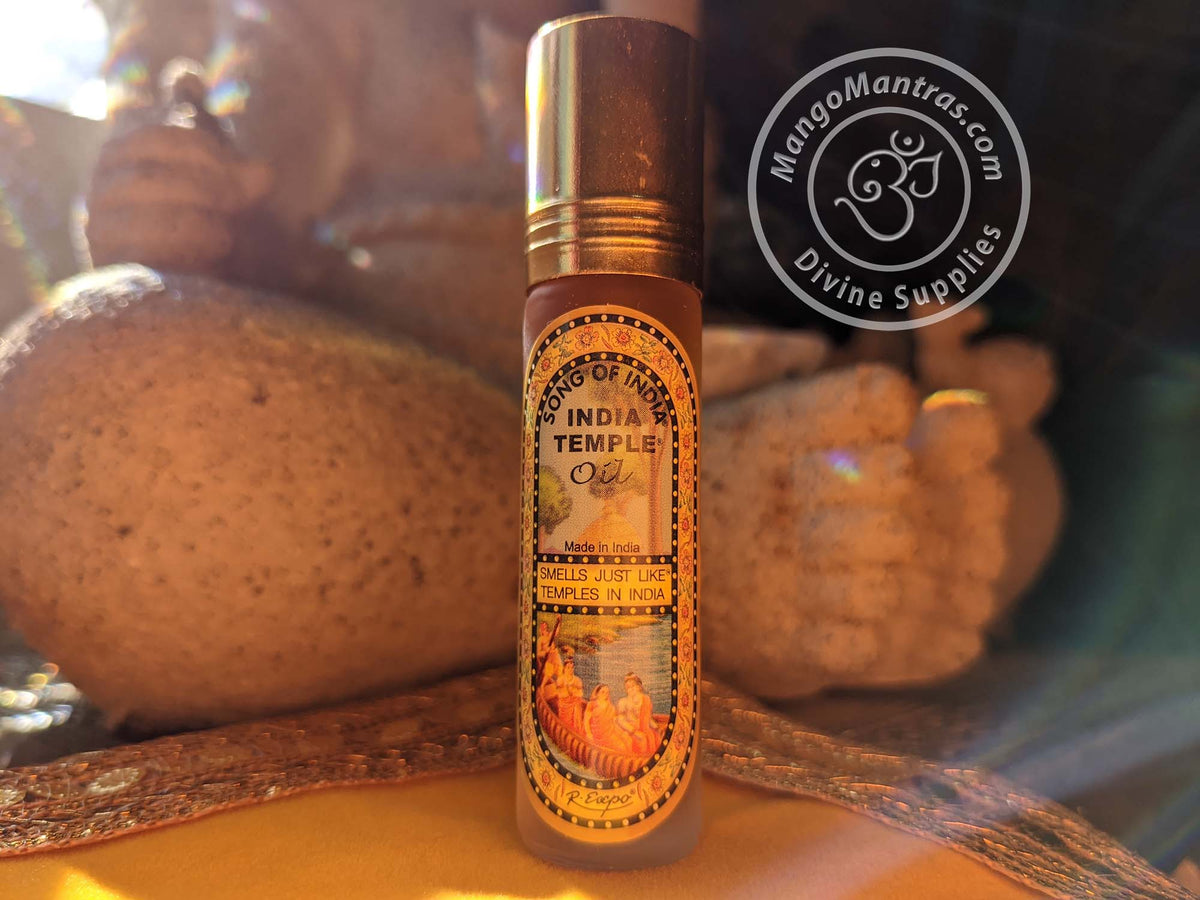 🕉 Divine India Temple Oil - Song of India 🕉 – Mango Mantras LLC