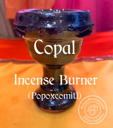 Copal Incense Burner #3 (Popoxcomitl) – Mango Mantras LLC